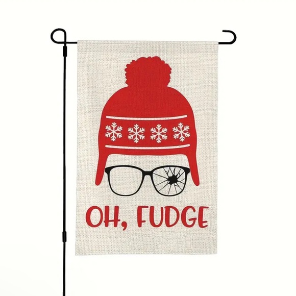 Holiday | New Oh Fudge Christmas Welcome Sign Pennant Banner | Poshmark